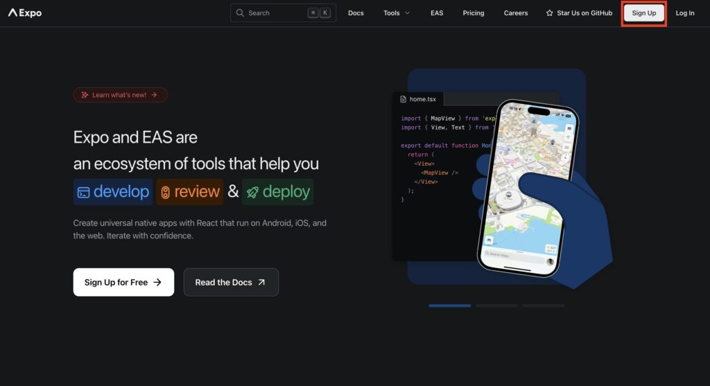 Expo（React Native）によるアプリ開発方法まとめ | エンジニアライブログ